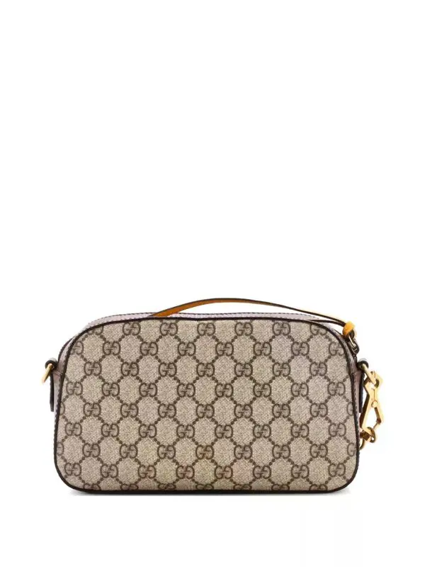 Gucci Neo Vintage Camera Messenger Bag Gg Coated Canvas - Brown