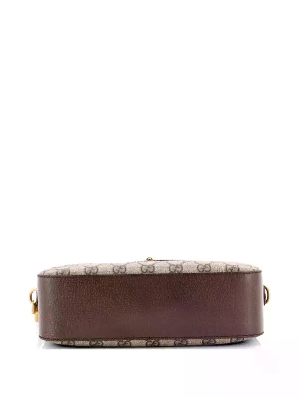 Gucci Neo Vintage Camera Messenger Bag Gg Coated Canvas - Brown