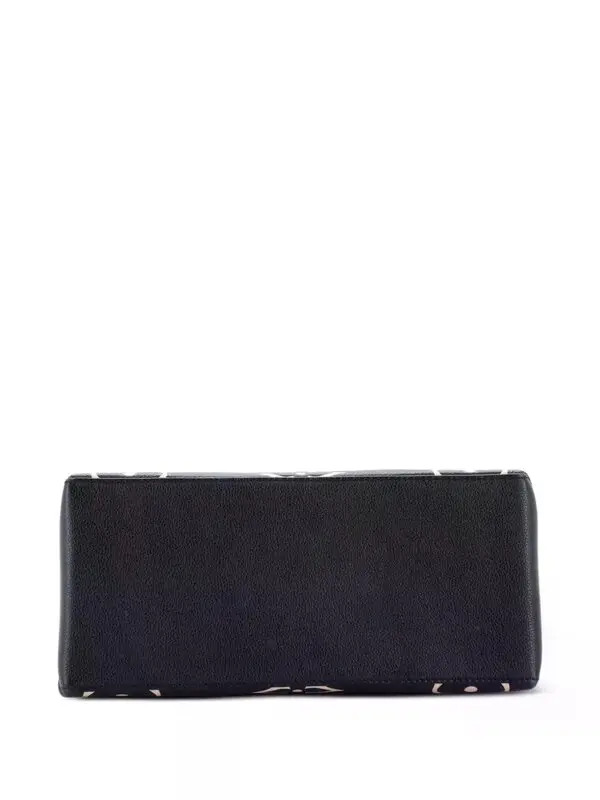 LOUIS VUITTON Petit Palais Handbag Bicolor Monogram Empreinte Giant - Black