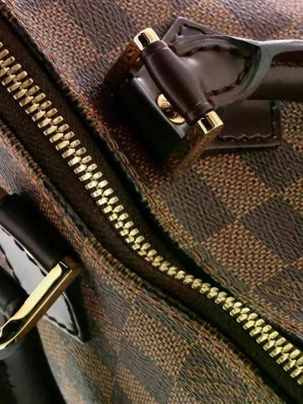 LOUIS VUITTON Vintage Alma Handbag Damier Pm Satchel - Brown