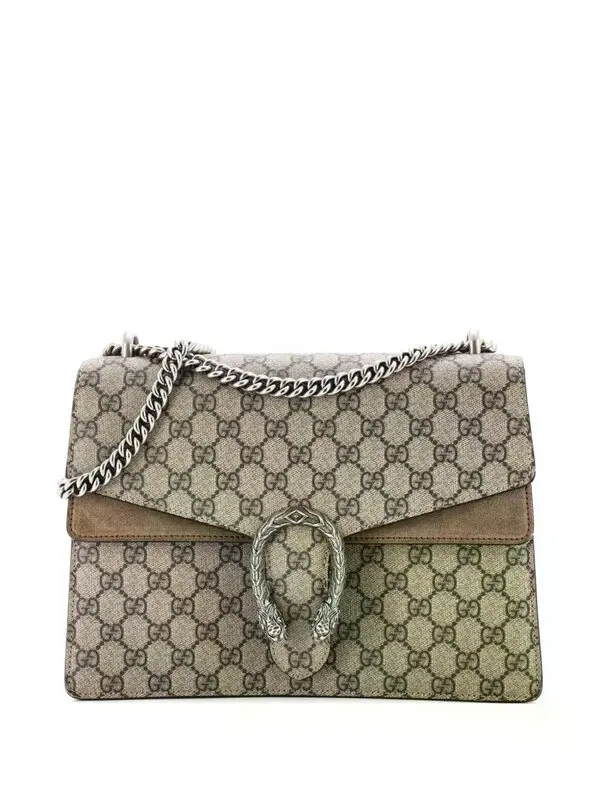 Gucci Dionysus Gg Coated Canvas Medium Shoulder Bag - Brown