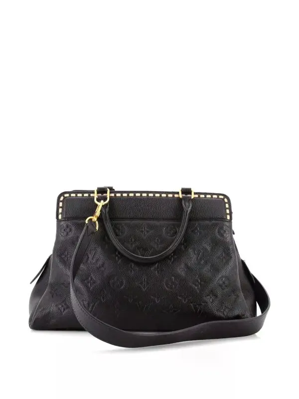 LOUIS VUITTON Vosges Whipstitch Monogram Empreinte Leather Mm Satchel