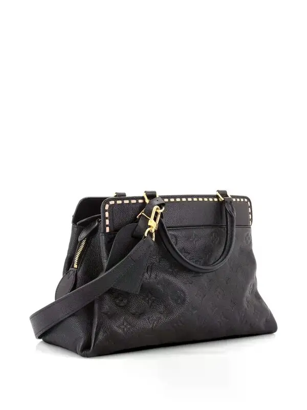 LOUIS VUITTON Vosges Whipstitch Monogram Empreinte Leather Mm Satchel