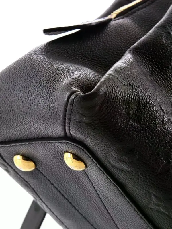LOUIS VUITTON Vosges Whipstitch Monogram Empreinte Leather Mm Satchel