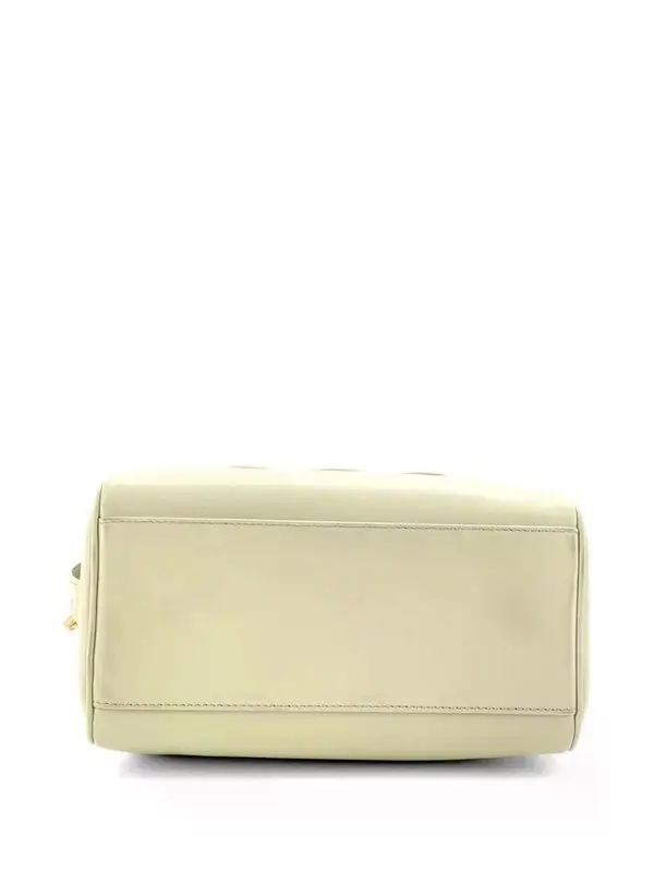Celine Cuir Triomphe Boston Bag Small Satchel - Green