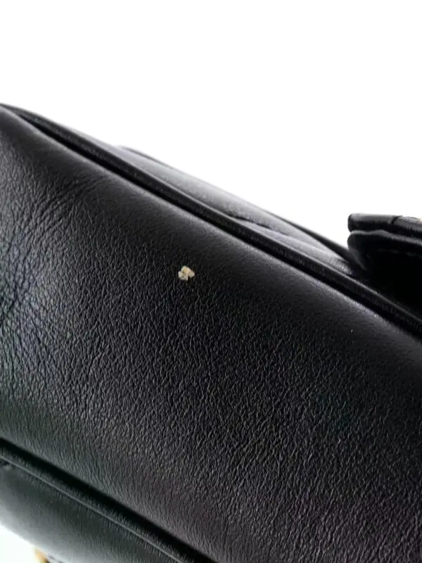 Gucci Gg Marmont Super Mini Flap Bag - Black