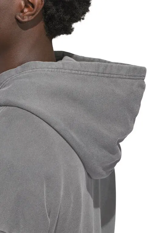 Adidas Oversize Star Cotton Fleece Graphic Hoodie