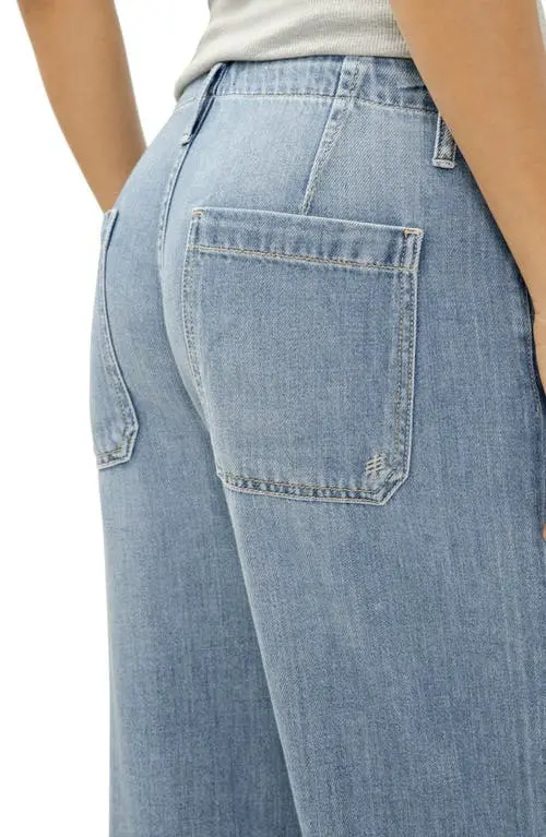 SILVER JEANS CO. Wide Leg Drawstring Jeans - Ventura