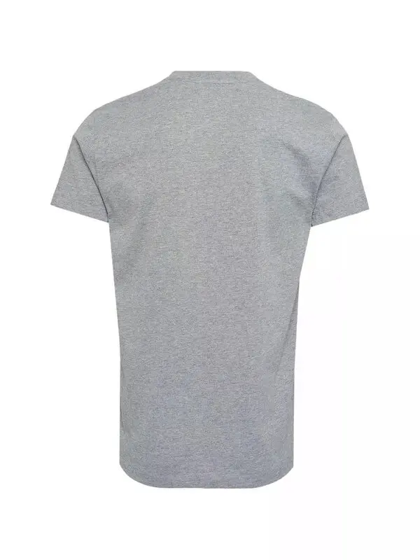 BLACKJACK Logo-lettering T-shirt - Grey