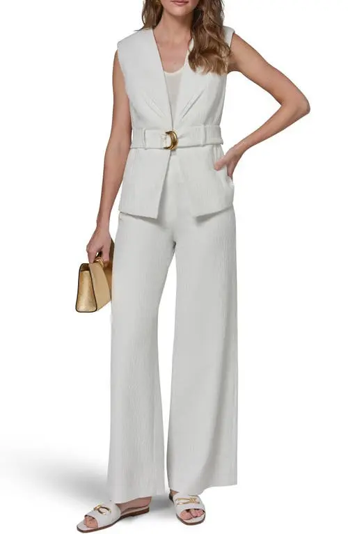 Donna Karan New York Belted Vest