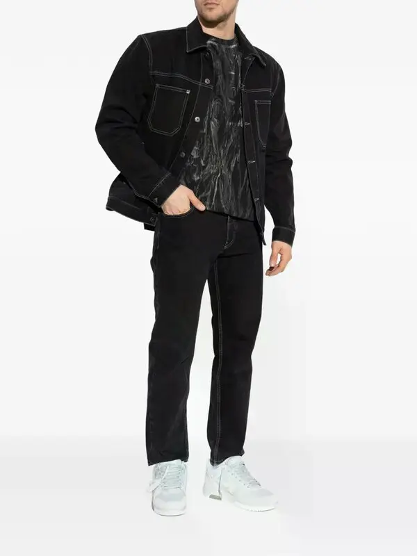 Off-White Patterned T-shirt