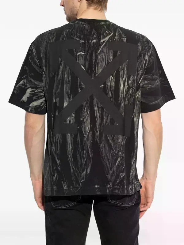Off-White Patterned T-shirt