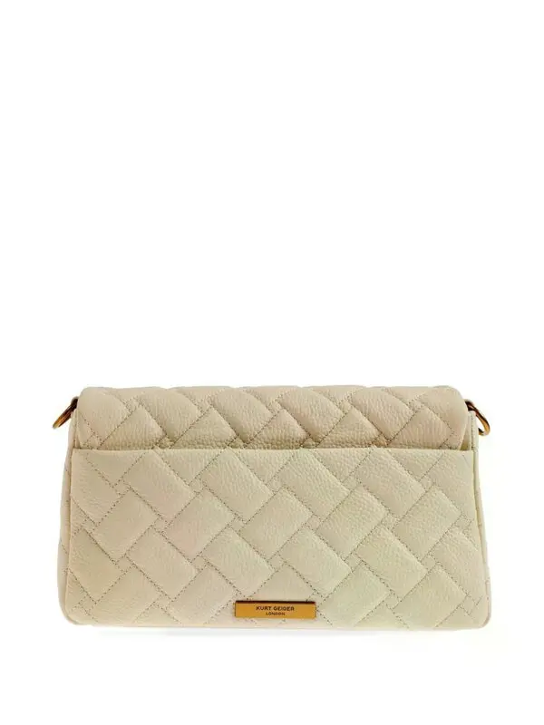 Kurt Geiger Quilted Leather Tote Bag - Neutrals