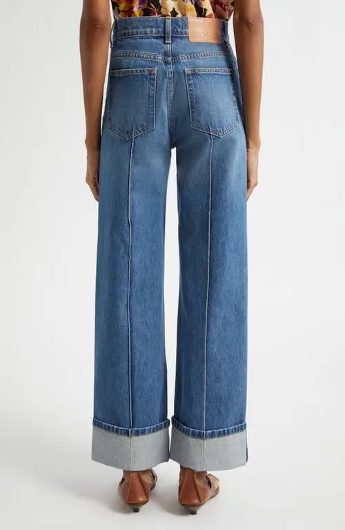 Ulla Johnson Genevieve Pintuck Jeans - Danube