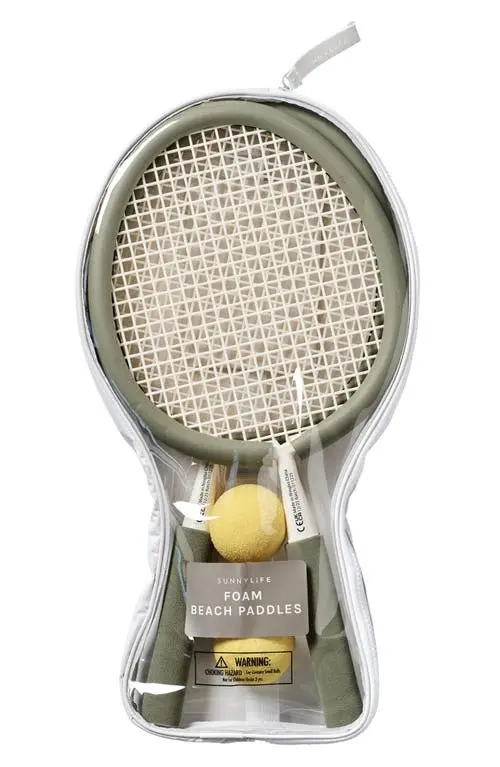 SUNNYLIFE Foam Beach Paddles Set