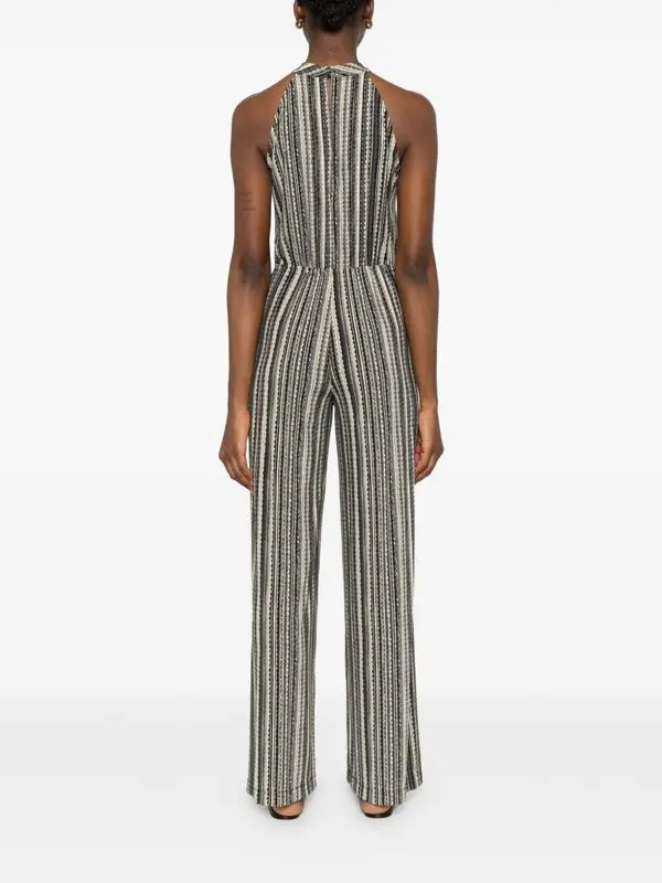 SIYU Baez Long Halterneck Jumpsuit - Green