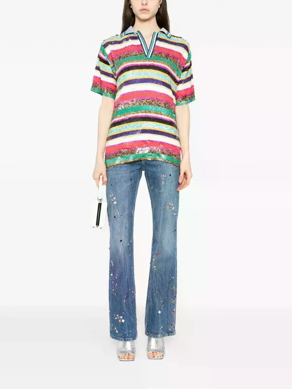 Ashish Embellished Polo Shirt