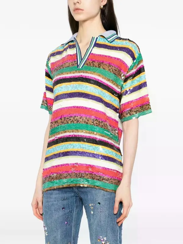 Ashish Embellished Polo Shirt