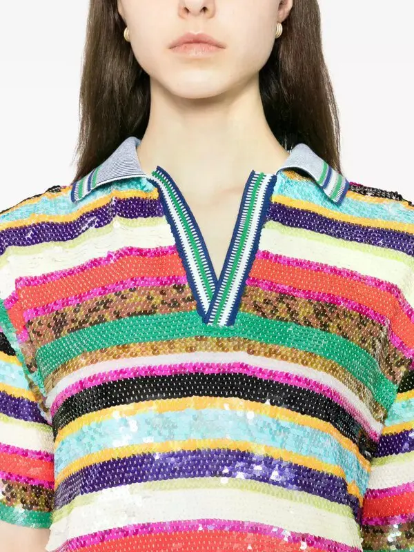 Ashish Embellished Polo Shirt