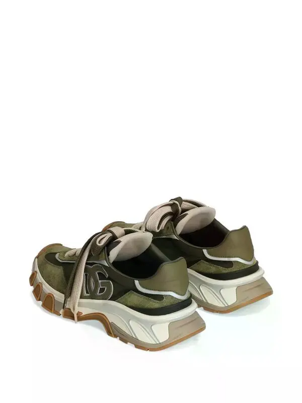 Dolce & Gabbana Dg Country Road Fabric Sneakers - Green