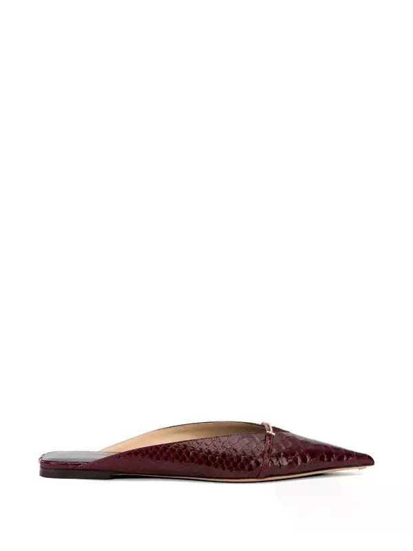 TOM FORD Pointed Mules - Red