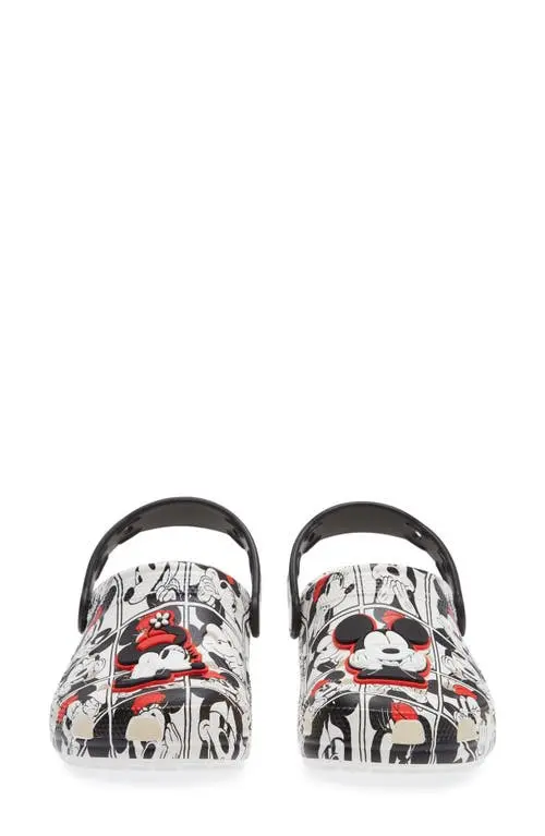 CROCS Mickey & Minnie Classic Clog - White Multi