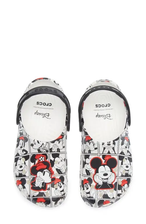 CROCS Mickey & Minnie Classic Clog - White Multi