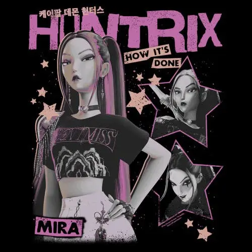 KPOP DEMON HUNTERS Pop Star Mira Graphic Sweatshirt