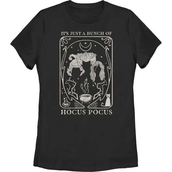 HOCUS POCUS Witch Tarot Card Graphic T-shirt