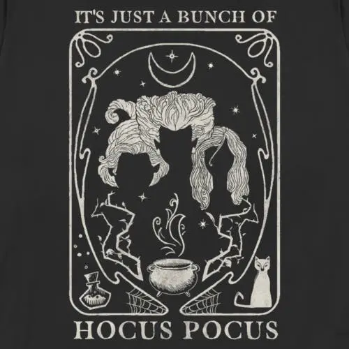 HOCUS POCUS Witch Tarot Card Graphic T-shirt