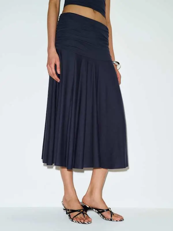 REFORMATION Demi Knit Two-piece Set - Blue