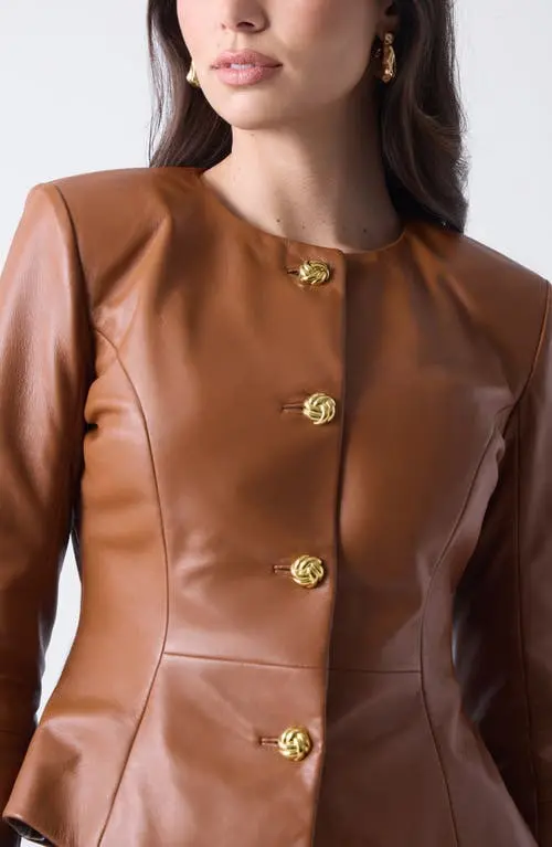 MARCIANO Cara Leather Jacket