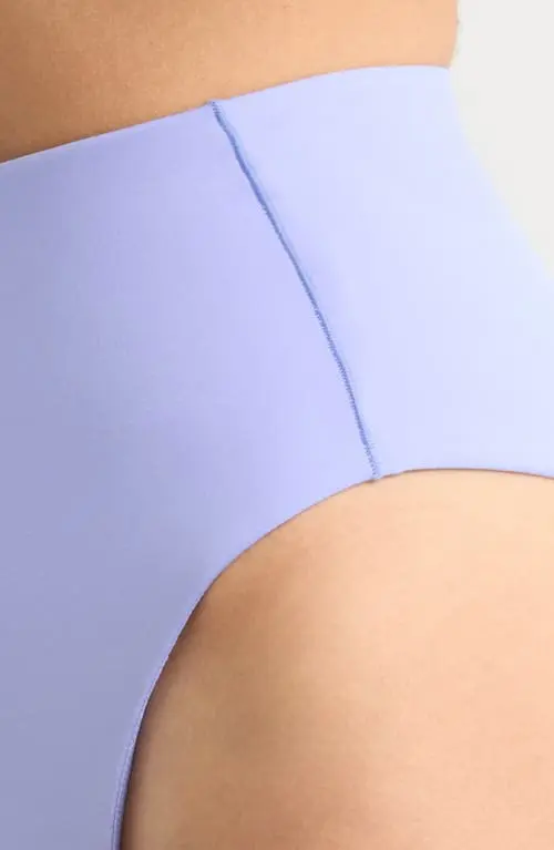 LEFT ON FRIDAY Hi Hi High Waist Bikini Bottoms - Riptide Periwinkle