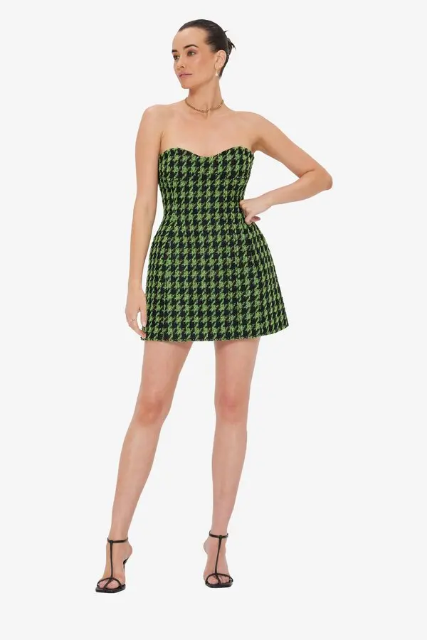 LEO LIN SHOPIFY Rosario Tweed Mini Dress