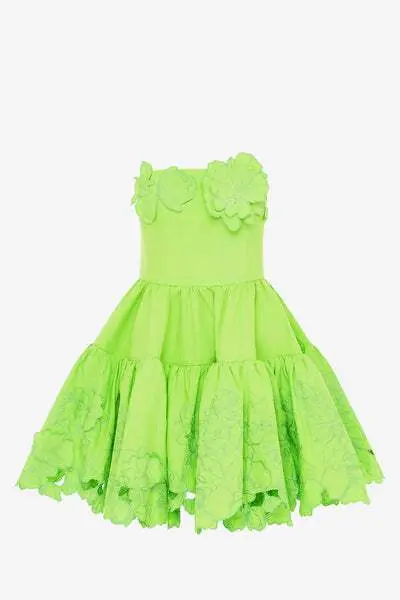 LEO LIN Skye Appliqué Bustier Mini Dress
