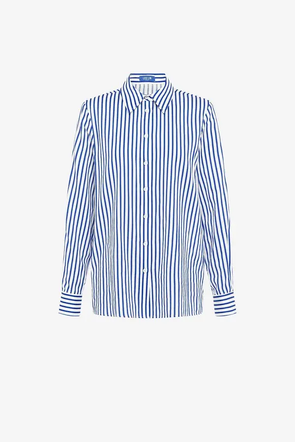 LEO LIN Rosaline Striped Shirt