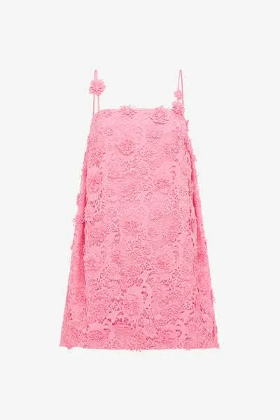 LEO LIN Fifi Lace Mini Dress