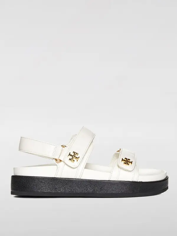 Tory Burch Heeled Sandal - Ivory