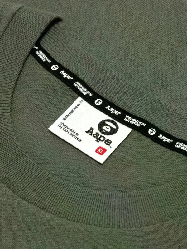 AAPE BY *A BATHING APE Printed T-shirt - Green