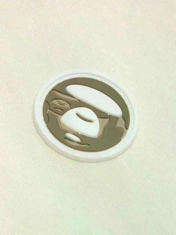 AAPE BY *A BATHING APE Logo-patch T-shirt - Neutrals