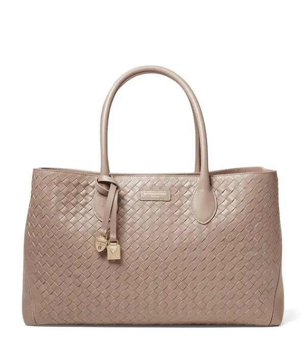 ASPINAL OF LONDON Leather London Tote Bag