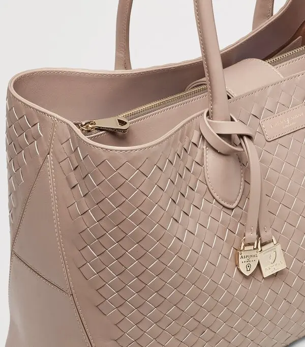 ASPINAL OF LONDON Leather London Tote Bag