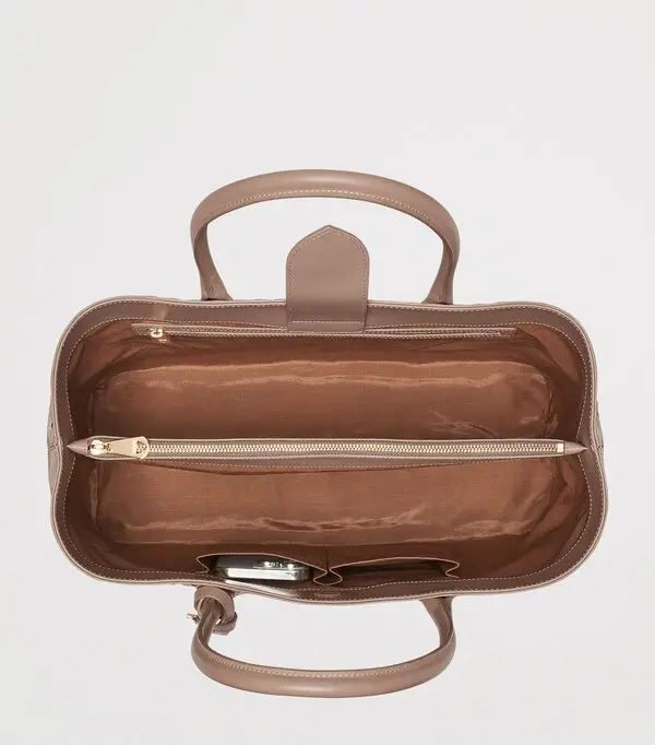 ASPINAL OF LONDON Leather London Tote Bag