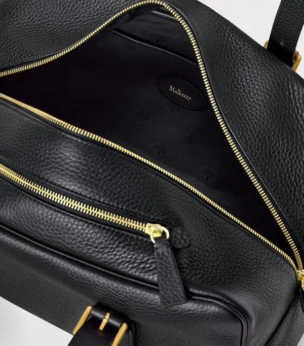 Mulberry Leather Boston Shoulder Bag - Black