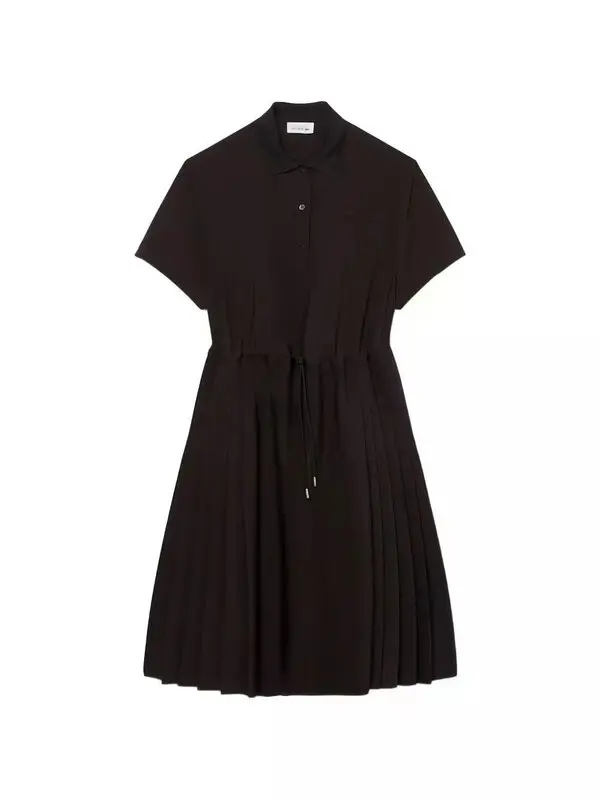 Lacoste Pleated Midi Dress