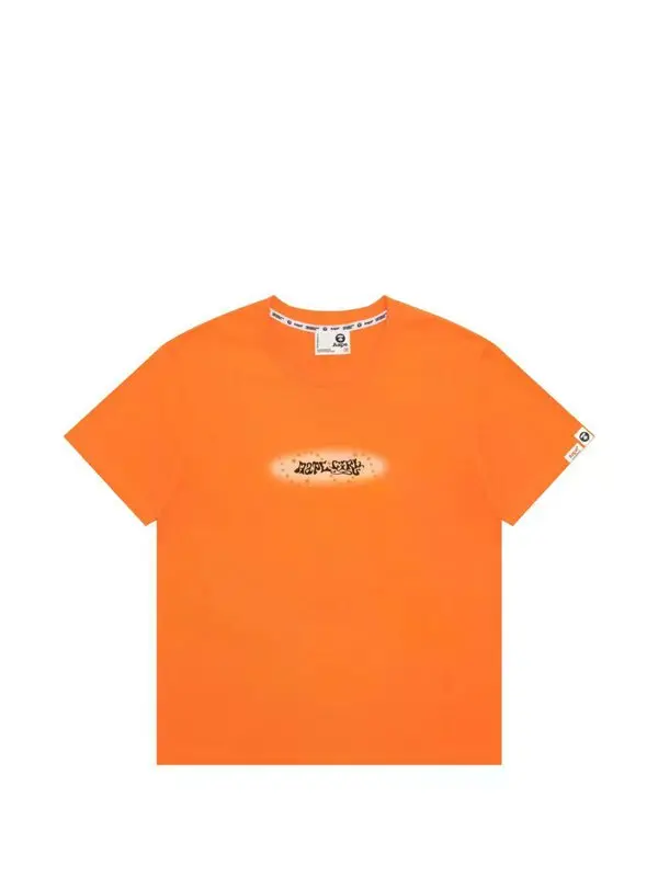 AAPE BY *A BATHING APE Printed T-shirt - Orange