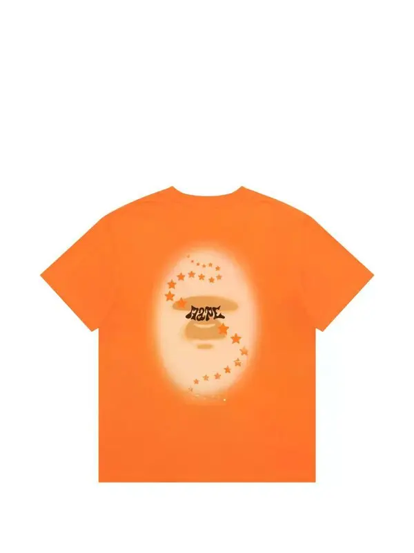 AAPE BY *A BATHING APE Printed T-shirt - Orange