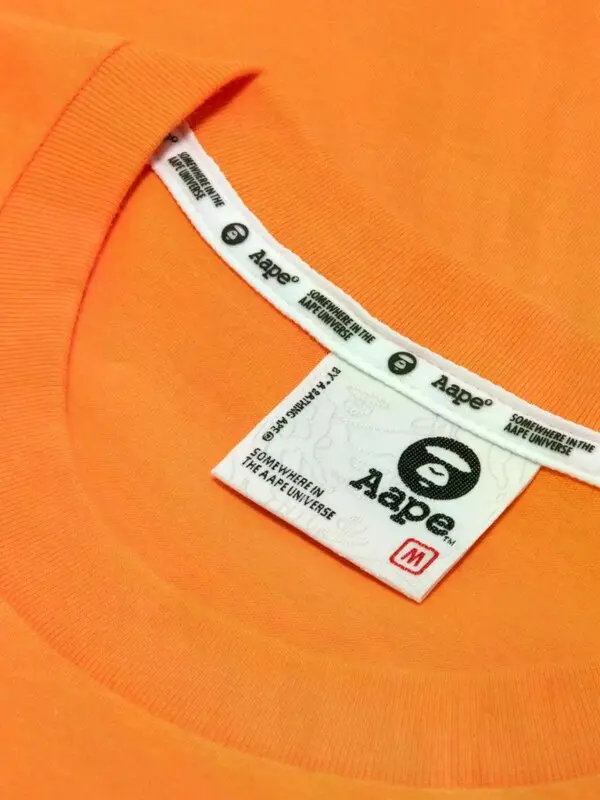 AAPE BY *A BATHING APE Printed T-shirt - Orange