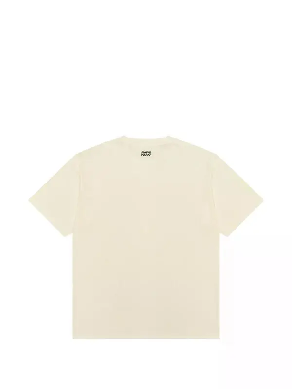 AAPE BY *A BATHING APE Logo-patch T-shirt - Neutrals