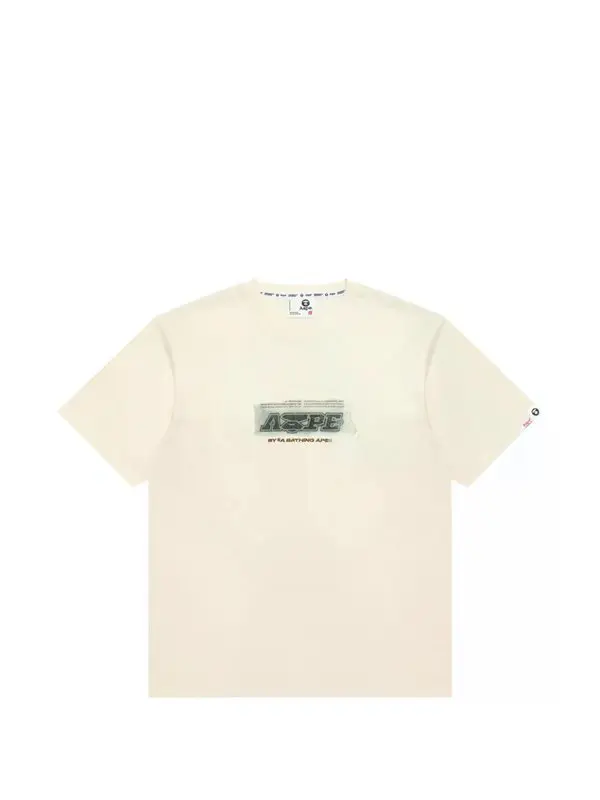 AAPE BY *A BATHING APE Printed T-shirt - Neutrals